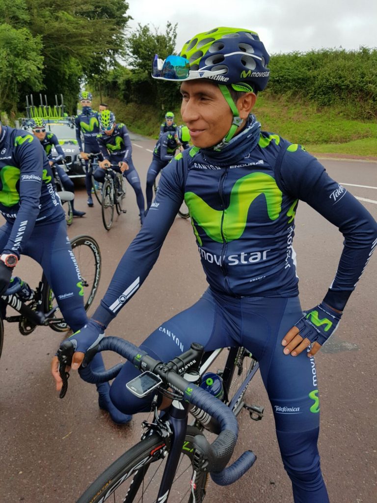 How Movistar Pro Cycling Team Utilizes Garmin Technology | Garmin Blog