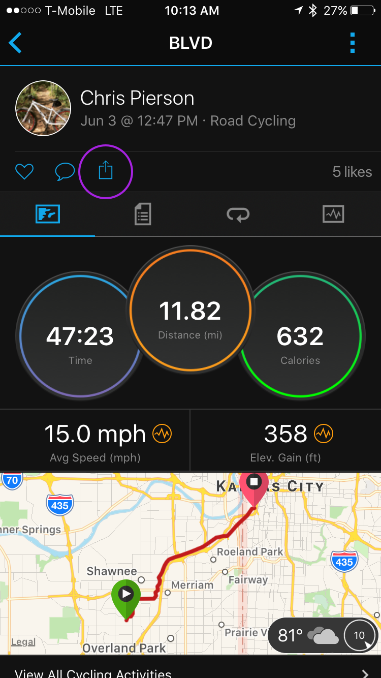 Photos and Stats Come Together on Garmin Connect Mobile | Garmin Blog