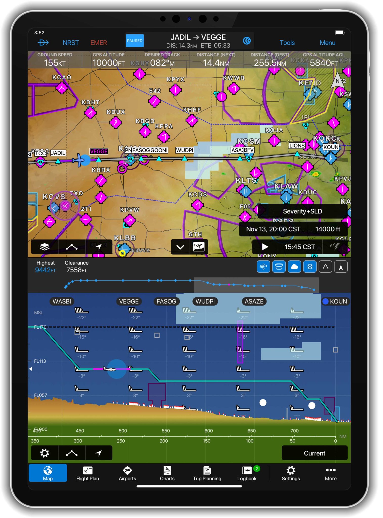 Garmin Pilot Adds Graphical Airspace and Obstacle NOTAMs, Updated ...